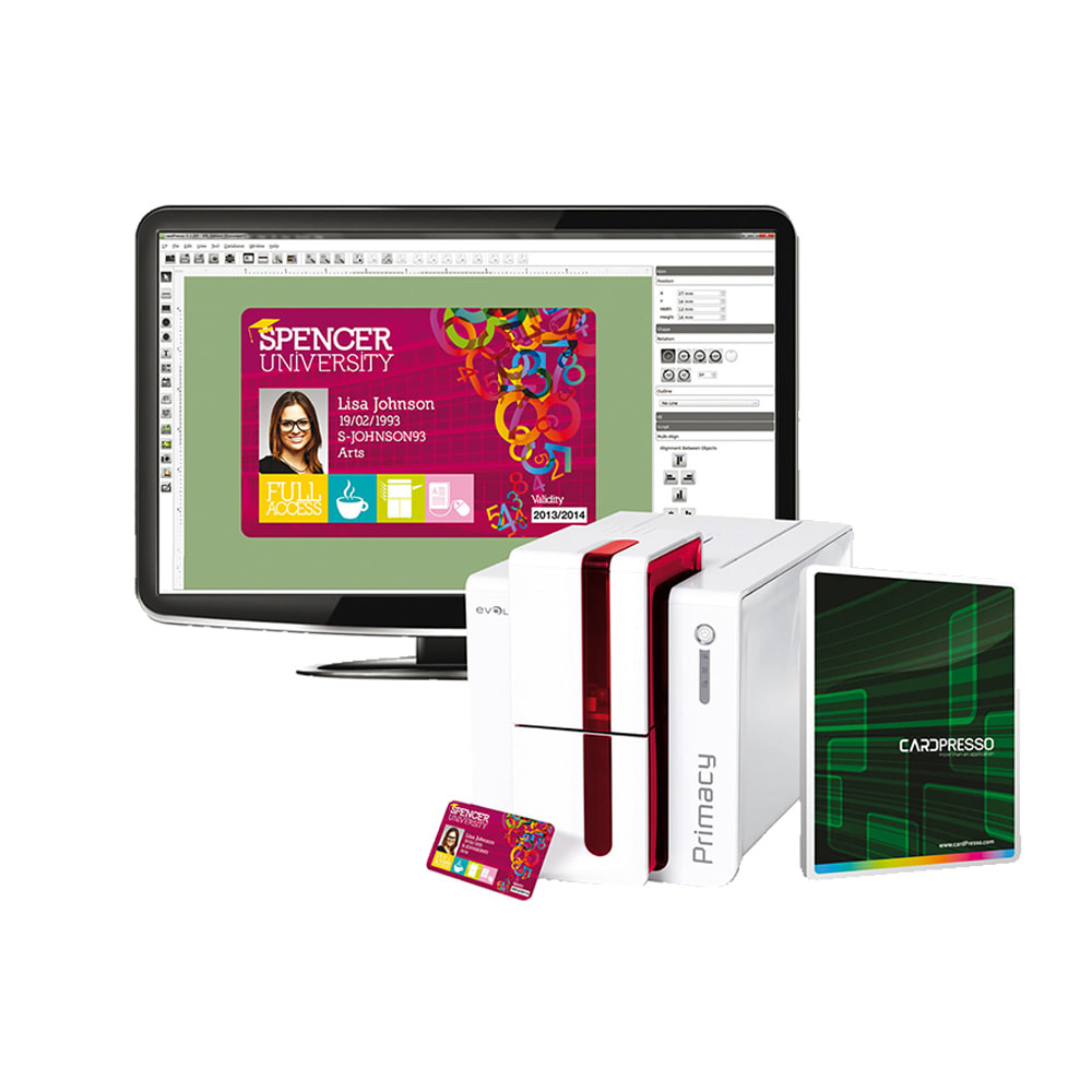 Buy Cardpresso online, ID card design software for PC and MAC.